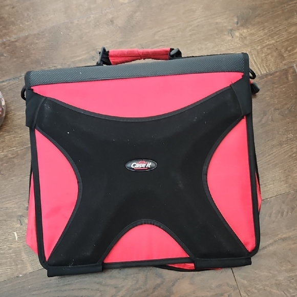 Other | Case It Red And Black Binder | Poshmark